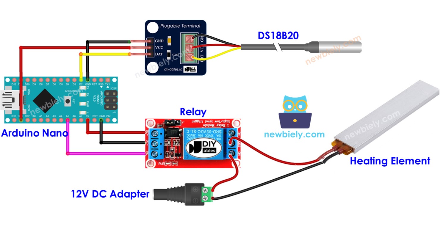 Arduino Nano Heating System Arduino Nano Tutorial
