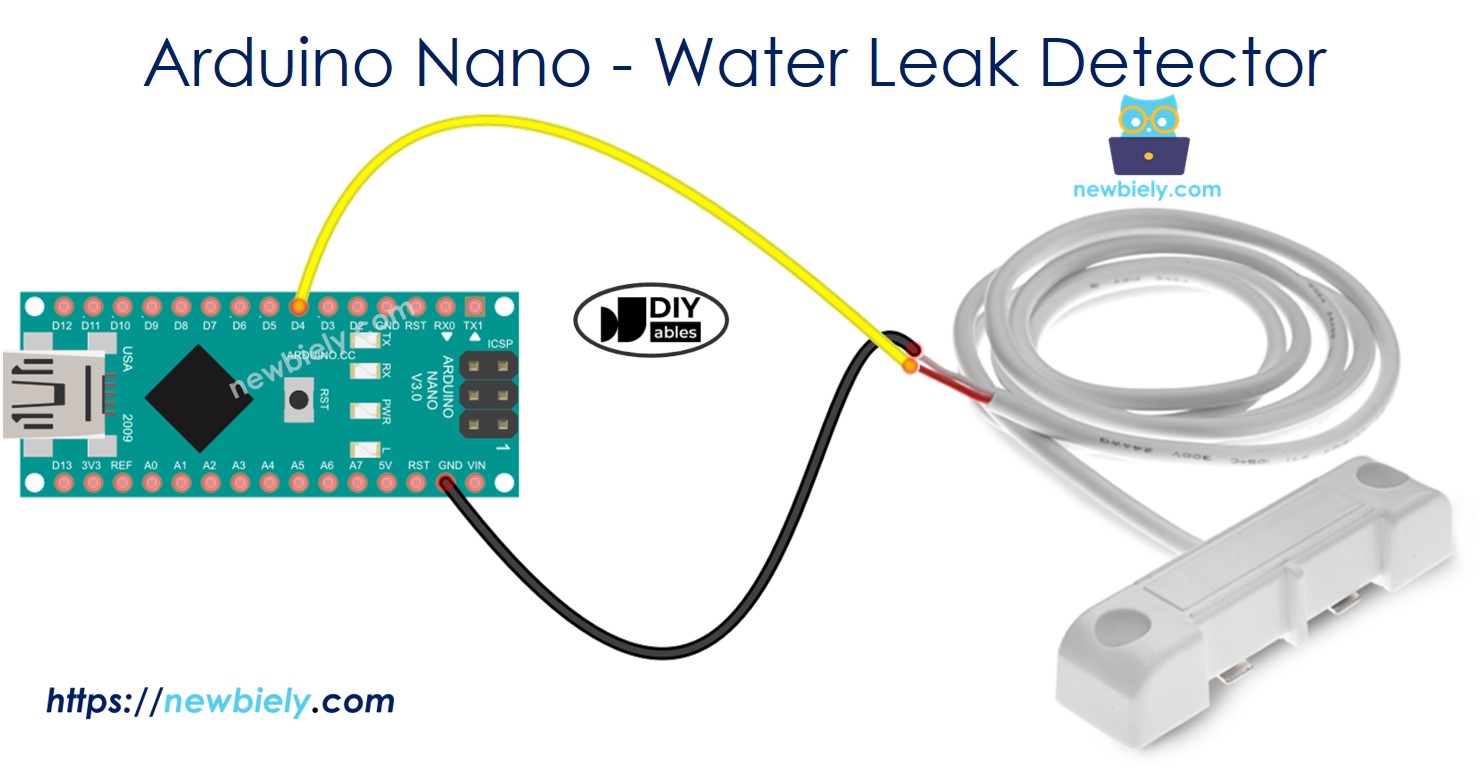 Arduino Nano Water Leak Detector Arduino Nano Tutorial 
