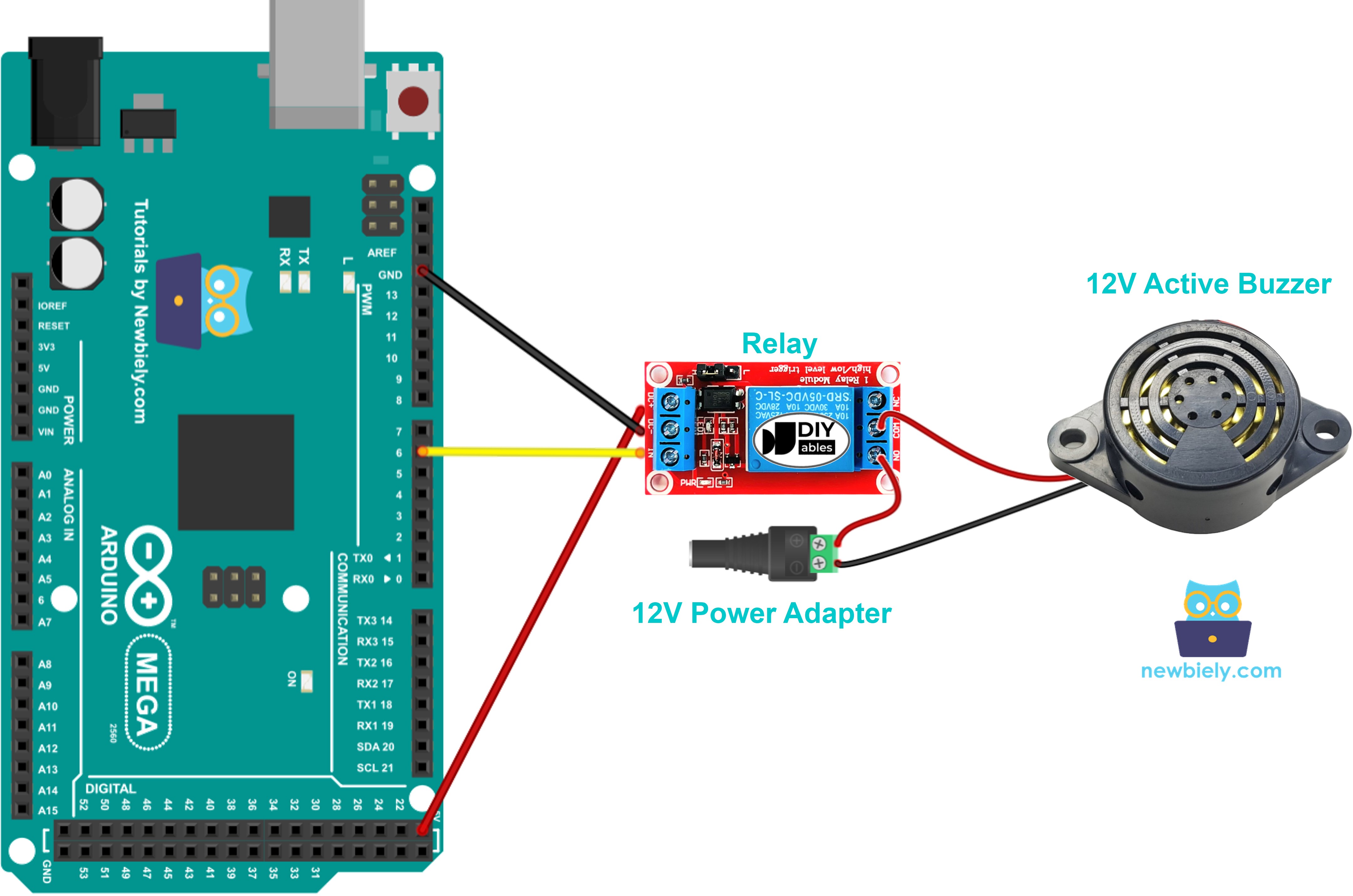 Arduino Mega - Buzzer | Arduino Mega Tutorial